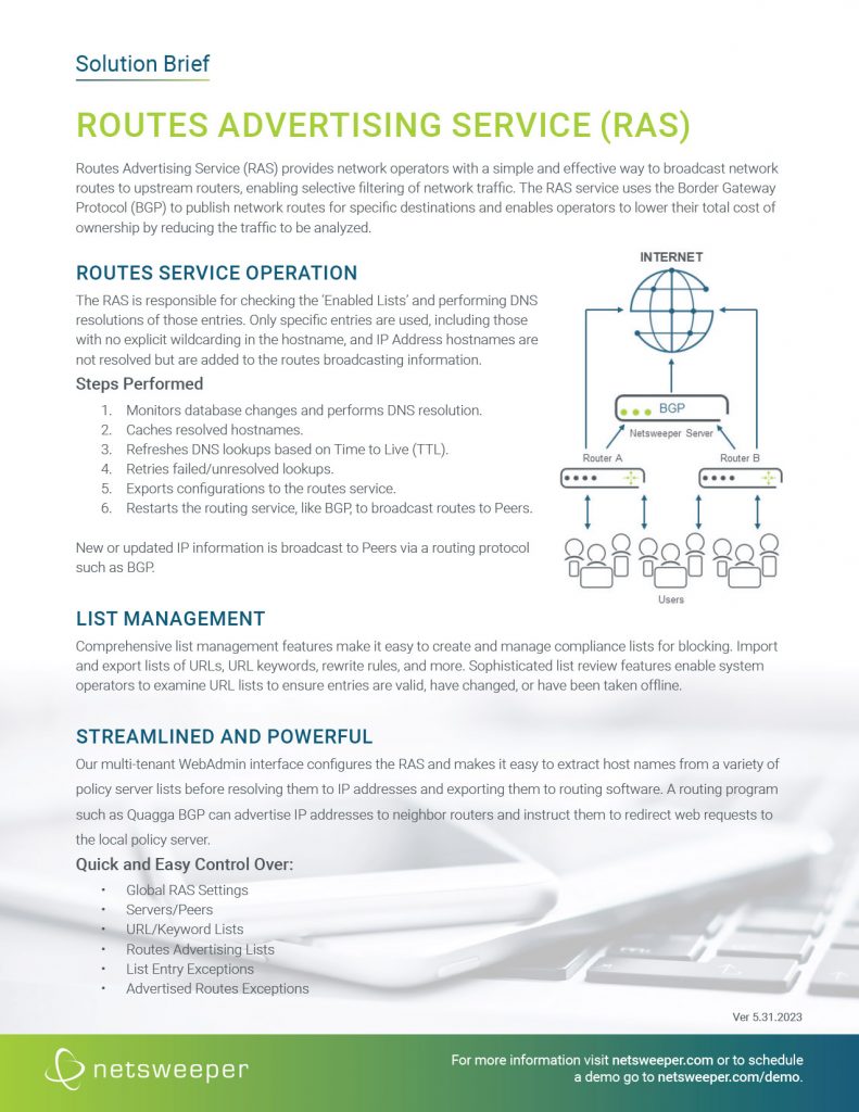 Telecom: Zero Latency Carrier-Grade Web Filtering - Netsweeper