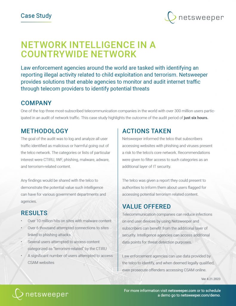 Telecom: Zero Latency Carrier-Grade Web Filtering - Netsweeper