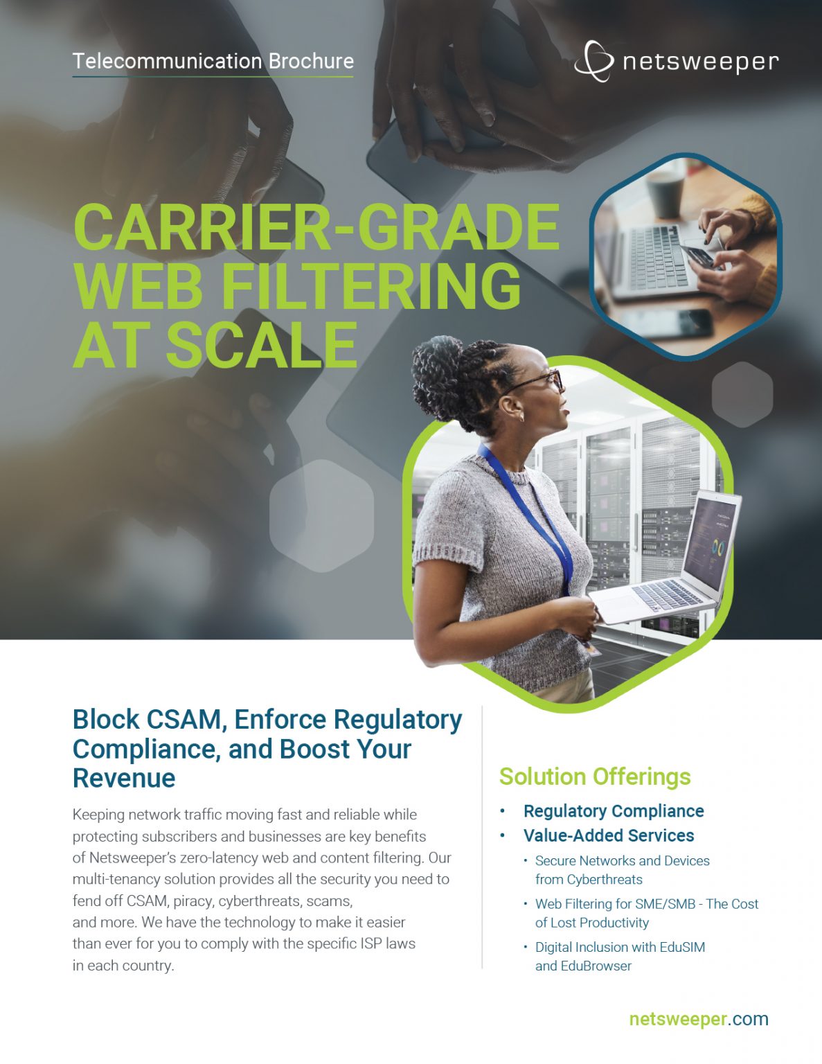 Telecom: Zero Latency Carrier-Grade Web Filtering - Netsweeper
