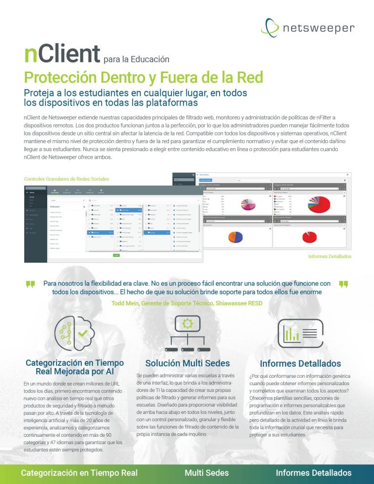 nClient - Remote Filtering for Any Device and OS - Netsweeper