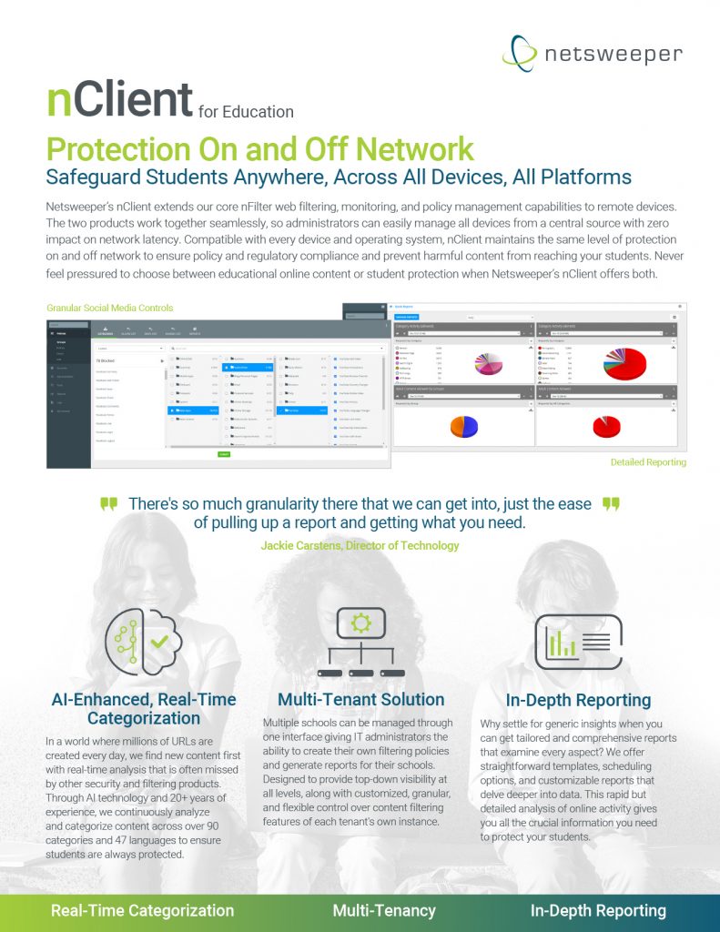 nClient - Remote Filtering for Any Device and OS - Netsweeper
